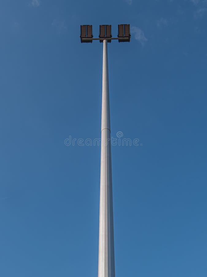 Light Reflector on the Blue Sky Stock Photo - Image of blue, reflector ...