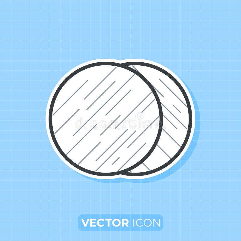 Reflector Icon Vector Isolated on White Background, Logo Concept Stock ...