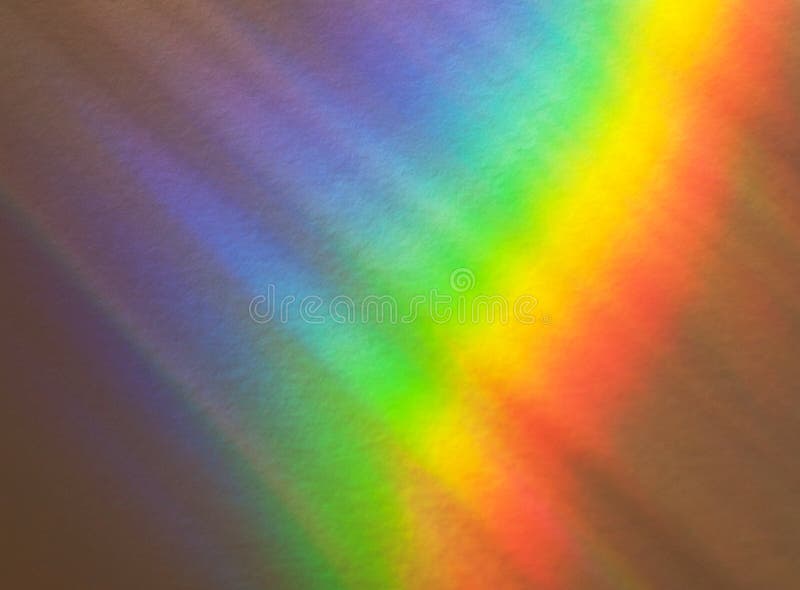 Light Refraction Background Image. Rainbow Blur Reflection on Stucco ...