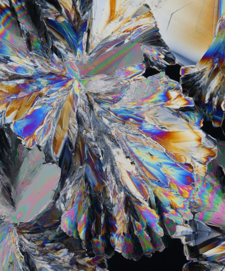 Light on ice crystals stock image. Image of refractions - 7153437