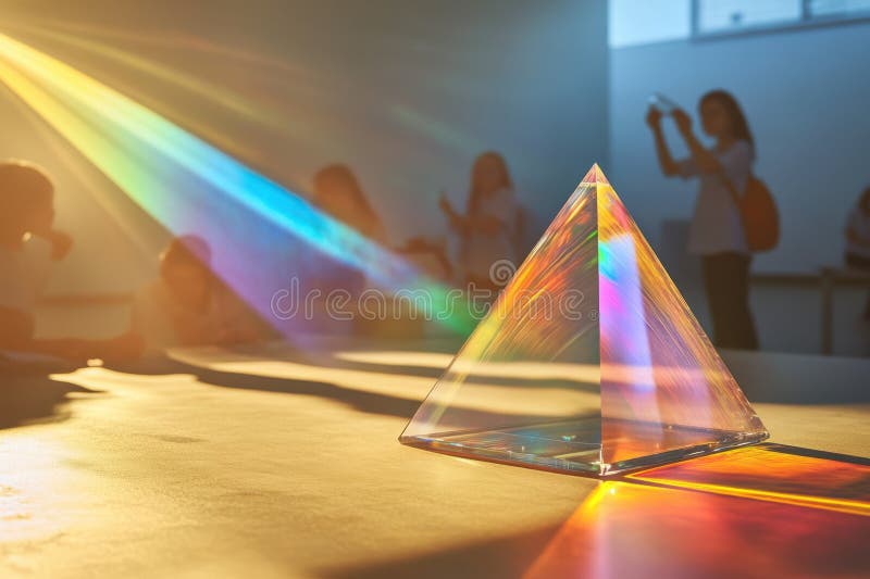 Light Refraction Experiment with a Prism in a Classroom during ...