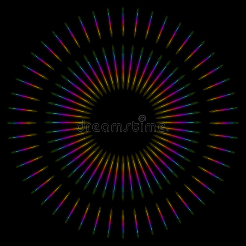 Light Refractions with Rainbow Sunlight. Crystal Light Effects. Bright ...