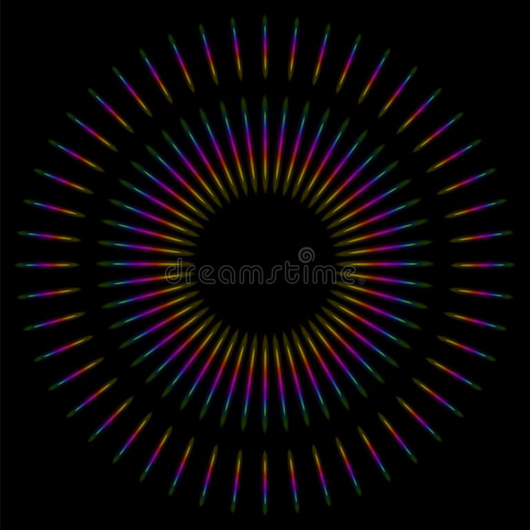 Light Refractions with Rainbow Sunlight. Crystal Light Effects. Bright ...