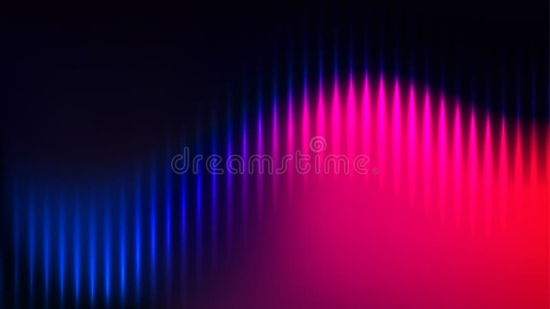 Light Rhythm Sound Wave Background Stock Vector - Illustration of ...