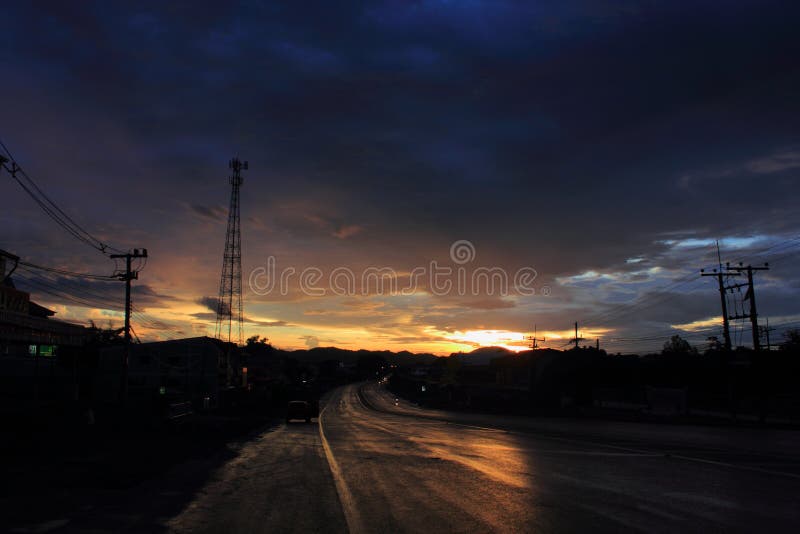 Light stock image. Image of gleam, shine, light, road - 42778905