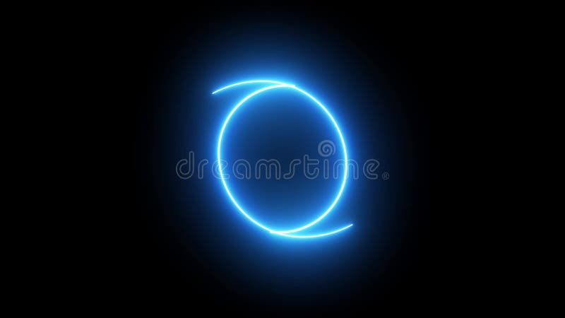 Light Rotating Fire Meteor Intro Transition Animation Rotating Meteor