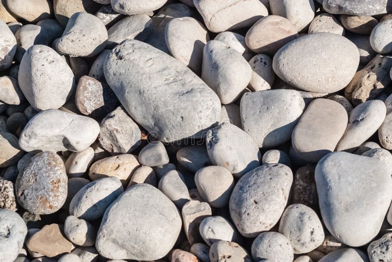 Light Rounded Stone Background Stock Photo - Image of pebble ...