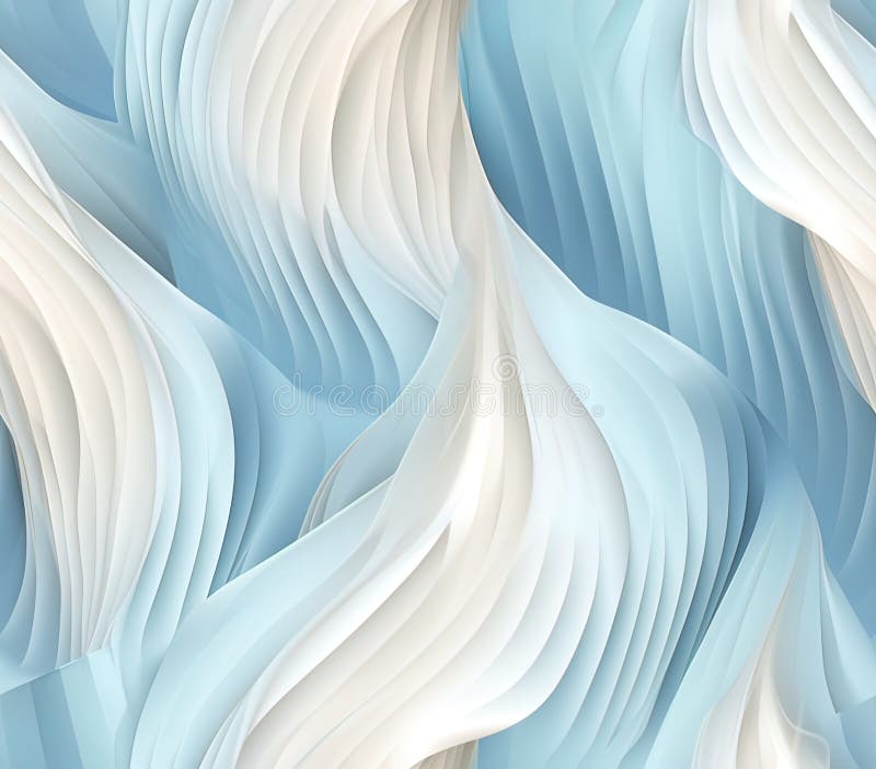 Light Ruched, Fabric Pattern, Seamless Pattern. Stock Illustration ...