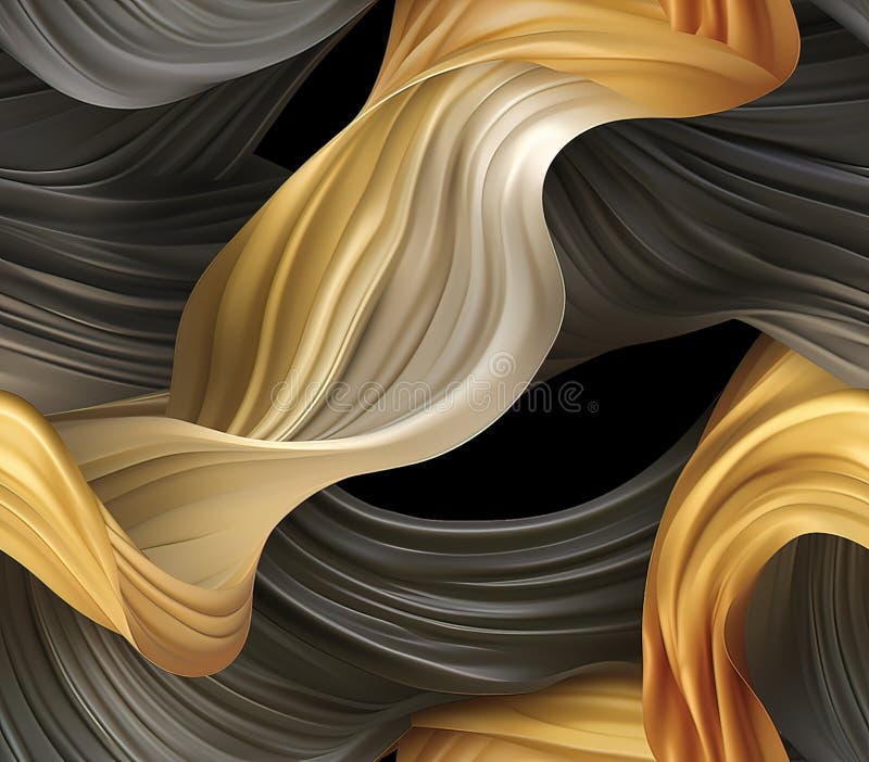 Light Ruched, Fabric Pattern, Seamless Pattern. Stock Illustration ...