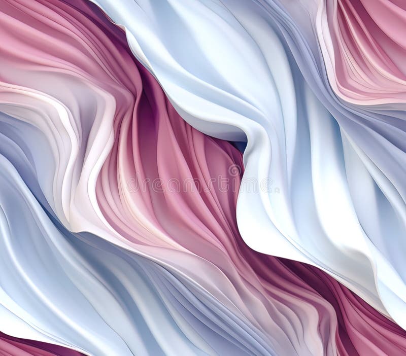 Light Ruched, Fabric Pattern, Seamless Pattern. Stock Illustration ...