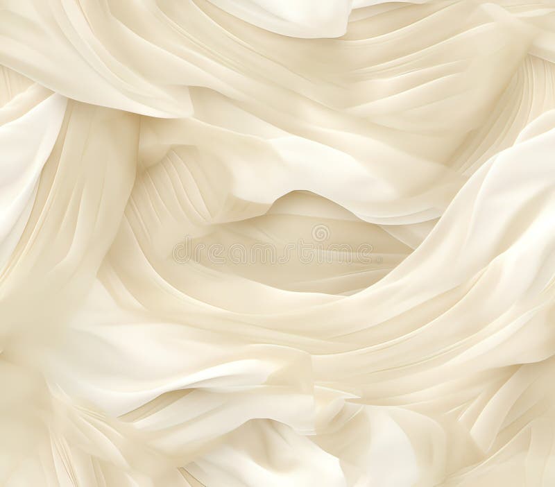 Light Ruched, Fabric Pattern, Seamless Pattern. Stock Illustration ...