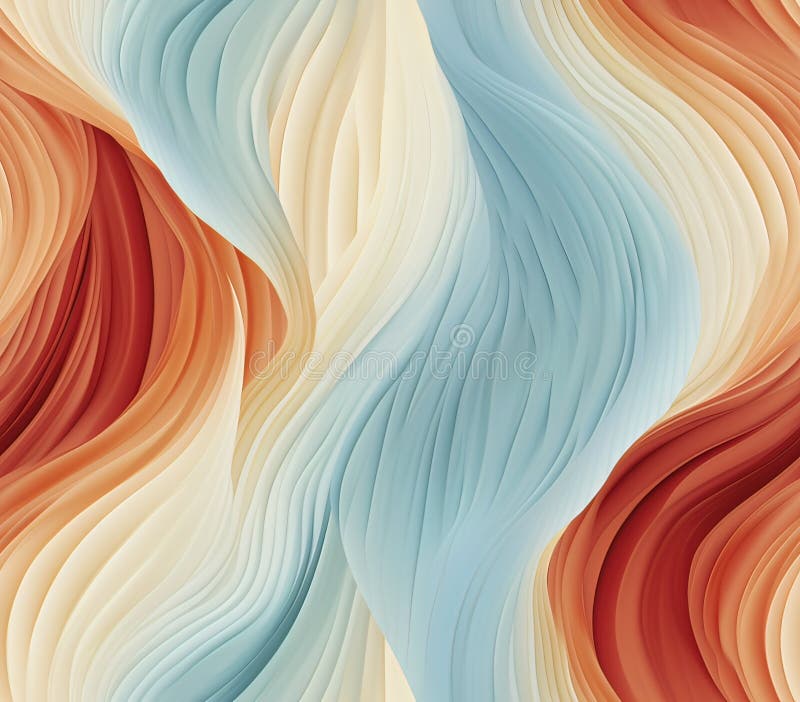 Light Ruched, Fabric Pattern, Seamless Pattern. Stock Illustration ...