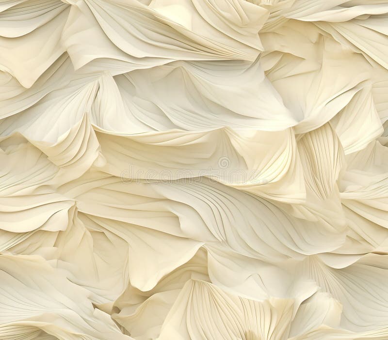 Light Ruched, Fabric Pattern, Seamless Pattern. Stock Illustration ...