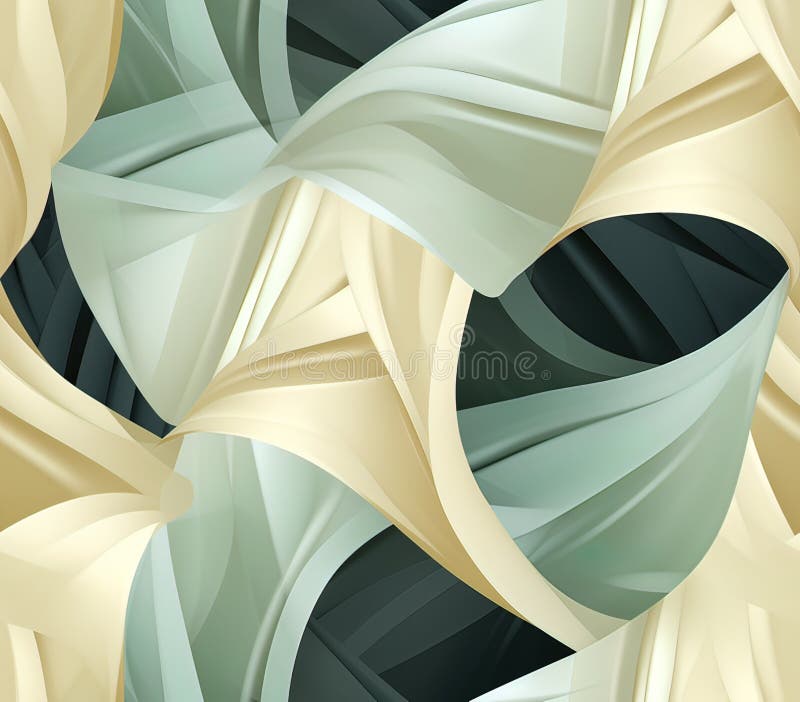Light Ruched, Fabric Pattern, Seamless Pattern. Stock Illustration ...