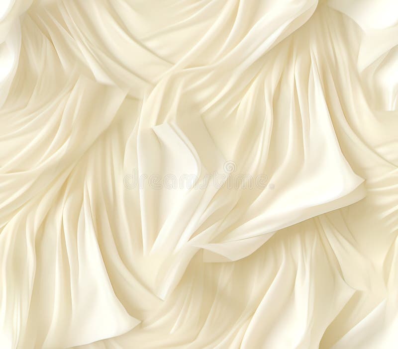 Light Ruched, Fabric Pattern, Seamless Pattern. Stock Illustration ...