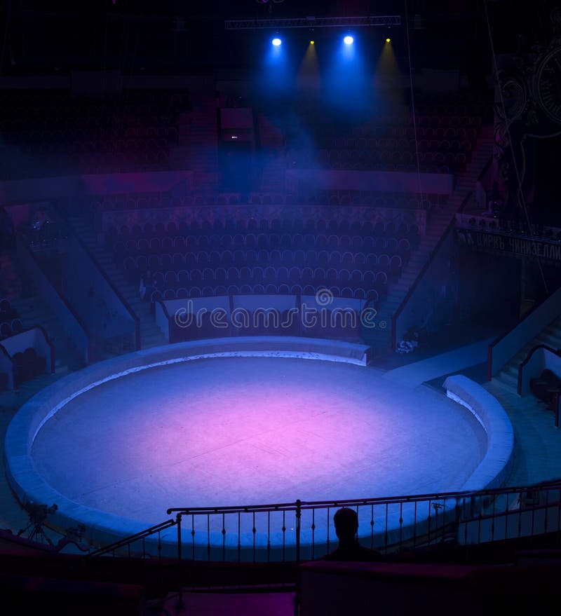 Light from the Scene during the Concert. Stock Photo - Image of arena ...