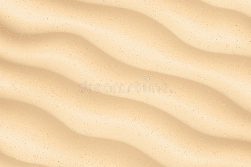 Light Sea Sand Texture Pattern, Sandy Beach Background Stock Vector ...