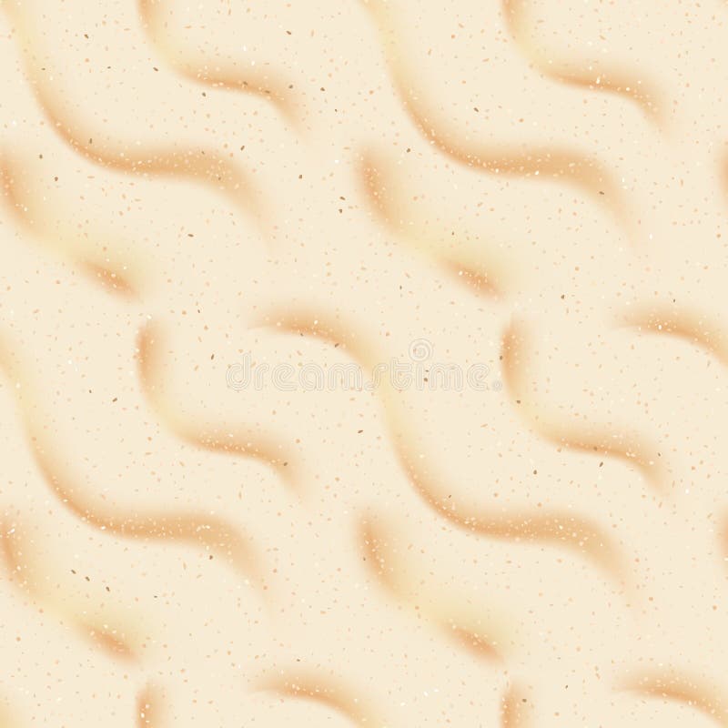 Light Sea Sand Texture Pattern, Sandy Beach Background Stock Vector ...