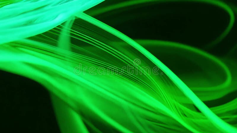 Light Sensitive Liquid Color and Light Beams Combine in Wavy Flowing ...