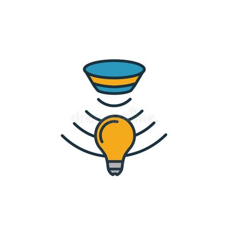 Light Sensor Icon. Simple Element from Sensors Icons Collection Stock ...