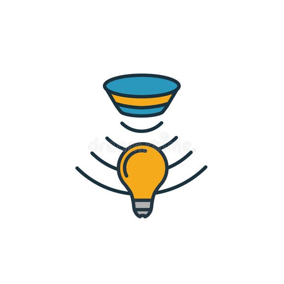 Light Sensor Icon. Simple Element from Sensors Icons Collection Stock ...