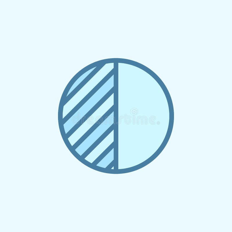 Light Setting Sign Field Outline Icon. Element of 2 Color Simple Icon ...