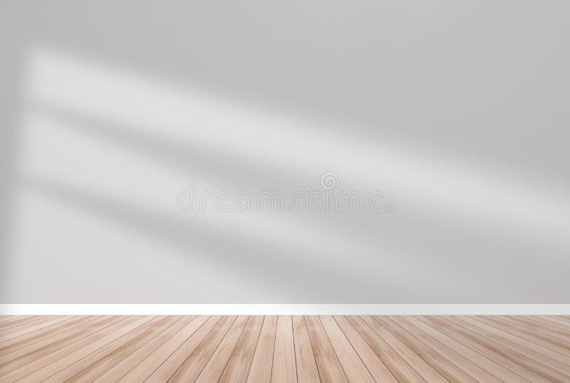 Light and Shadow Decorative Room Background Wooden Floor Abstract ...