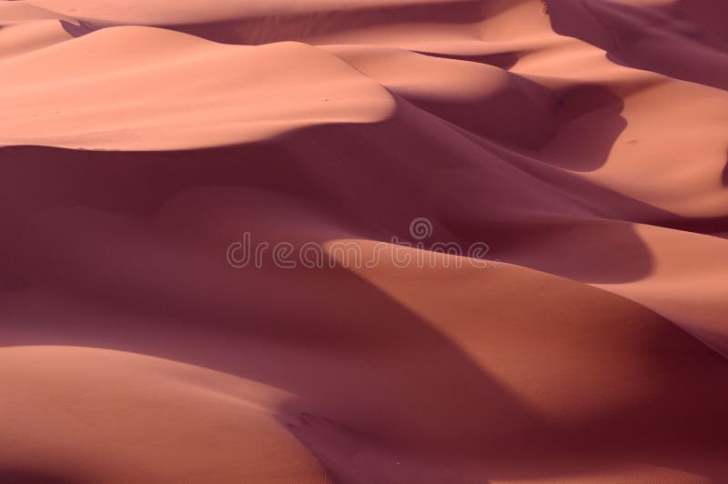 Light and Shadow in the Desert Stock Image - Image of shadow, light ...