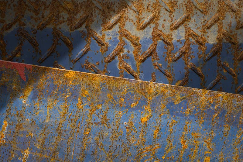 Light and Shadow on Front and Back Side Surface of 2 Grunge Checkered ...