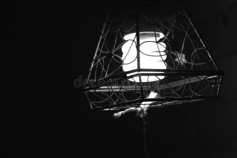 Light shadow stock image. Image of lamp, dark, shadow - 80608793