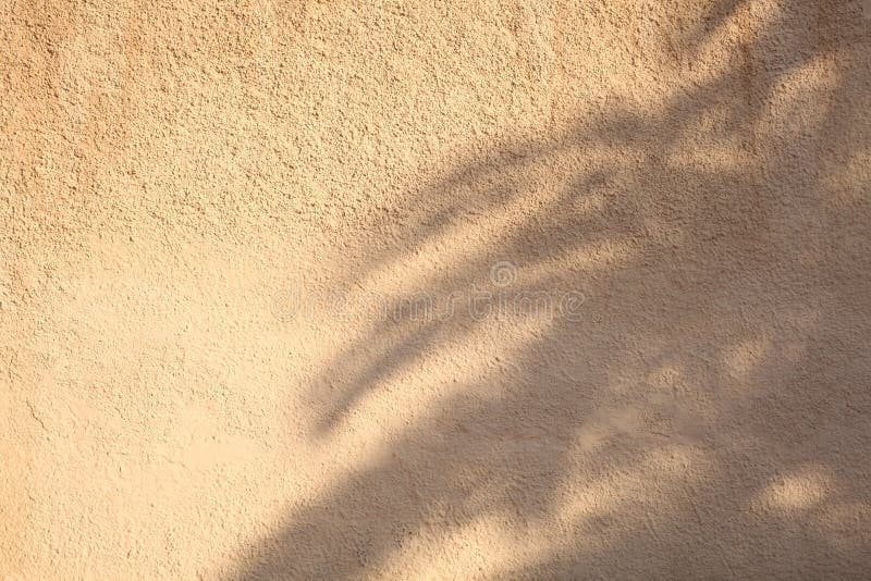 Light and Shadow on Plaster Wall with Copy Space for Your Text Stock ...
