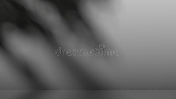 Light and Shadow in the Room, Blurred Shadow of Trees, GOBO Light, Gray ...