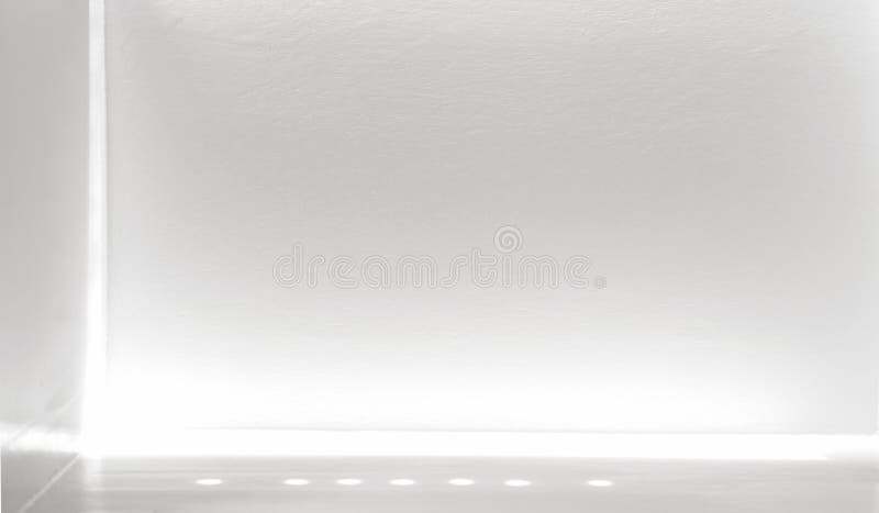 Light and Shadow in the Room, White Space Stock Image - Image of base ...