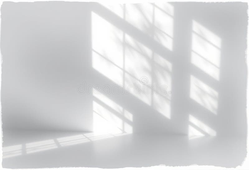 Light Shadow Study an Abstract Composition Exploring the Interp Stock ...
