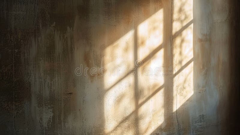 Light Shadow on Wall, Window Shadow, and Sunlight Overlay Background ...