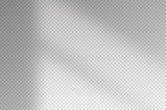 Light from Shadow from Window Isolated on White Background. Reflection ...