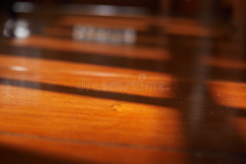 Light and Shadow from Window on Wood Ground Stock Photo - Image of wood ...