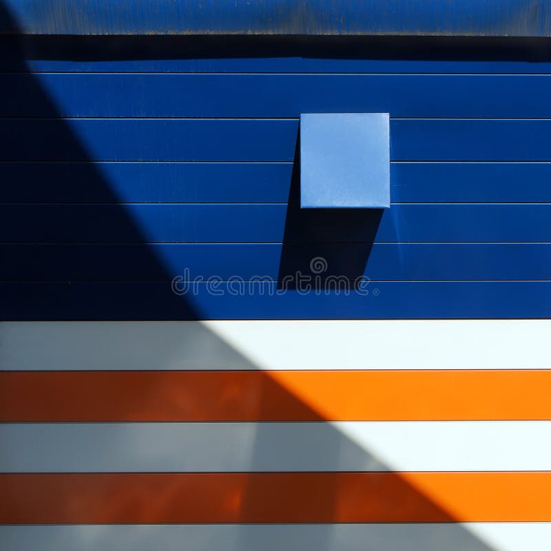 Light and Shadows on Color Wall. Stock Photo - Image of decor ...