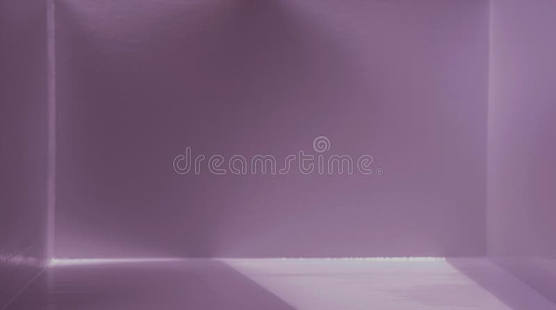 Light and Shadows, Interior, Purple-pink Room with Empty Space Stock ...