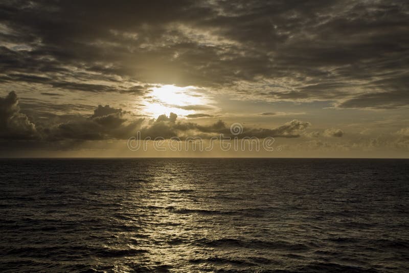 Light Shaft Sunset stock photo. Image of cloud, golden - 6559912
