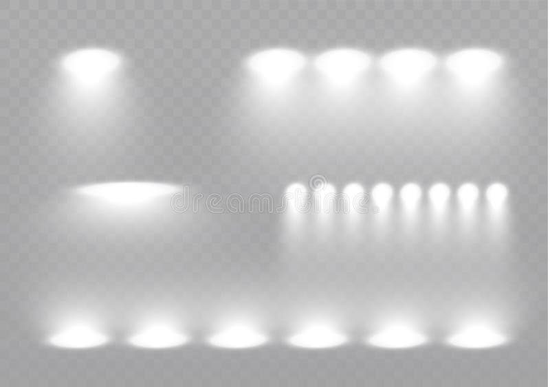 The Light Shines from the Lamp.Abstract Special Effect Element Design ...