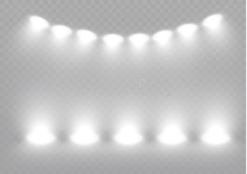 The Light Shines from the Lamp.Abstract Special Effect Element Design ...