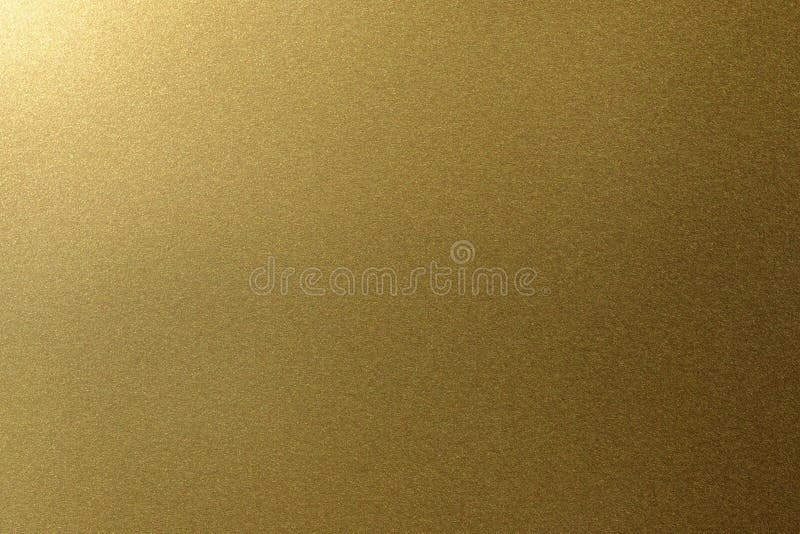 Light Shining on Golden Metal Plate, Abstract Texture Background Stock ...
