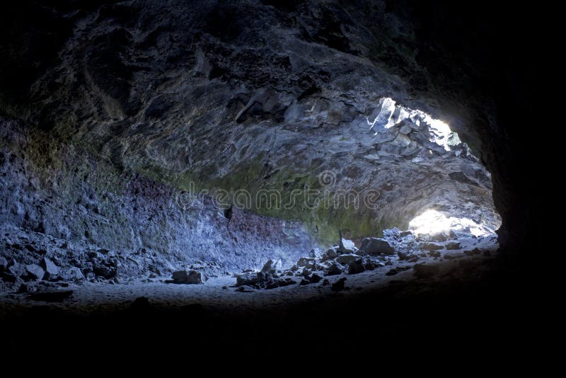 Lava Tube stock photo. Image of tropical, travel, hawai - 19268350
