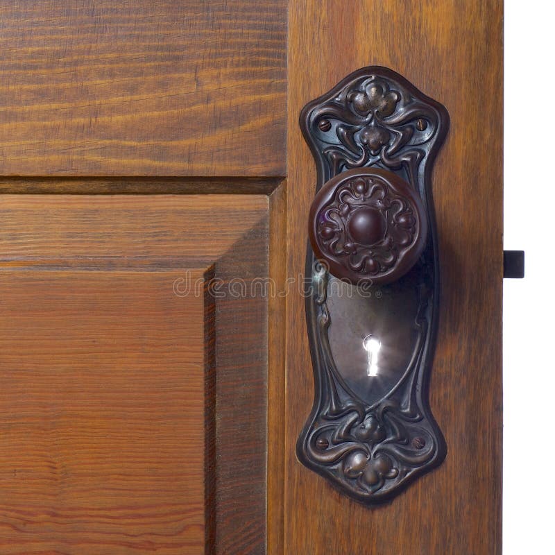 Light Shining through Old Skeleton Keyhole Stock Image - Image of ...