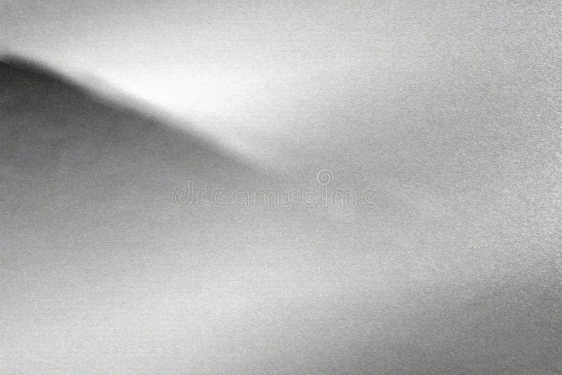 Light Shining on Rough Silver Metal Wall, Abstract Texture Background ...