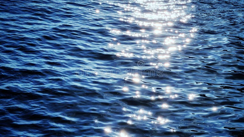 The Light is Shining in the Sea Stock Photo - Image of light, shining ...