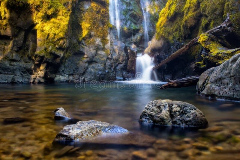 Small cascades stock photo. Image of long, small, light - 106614802