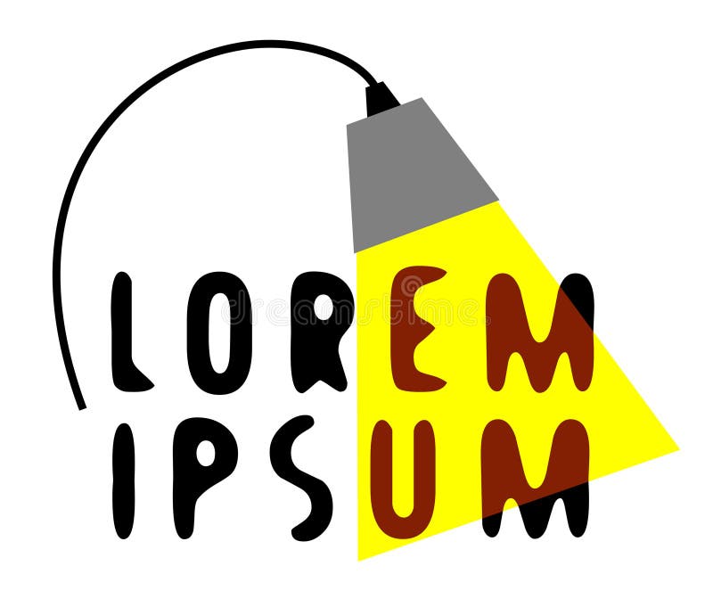 The light shop symbol. stock vector. Illustration of symbol - 274371262