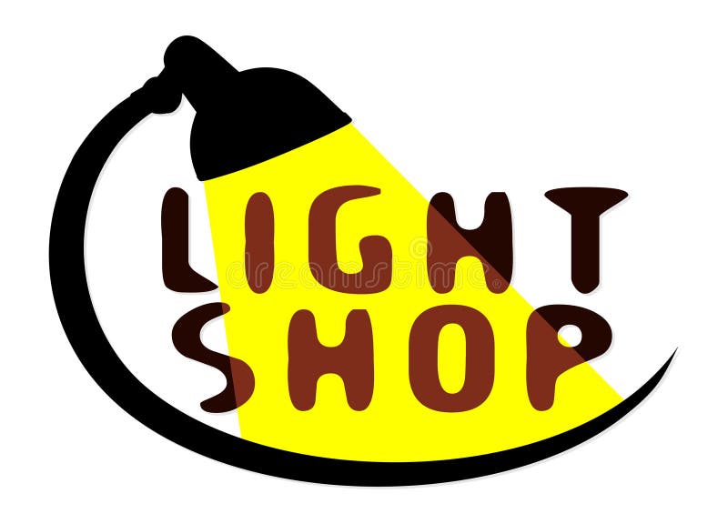 The light shop symbol. stock vector. Illustration of symbol - 275395243